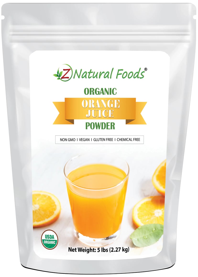 Organic Orange Juice Powder | Dehydrated Orange Juice | Z Natural Foods